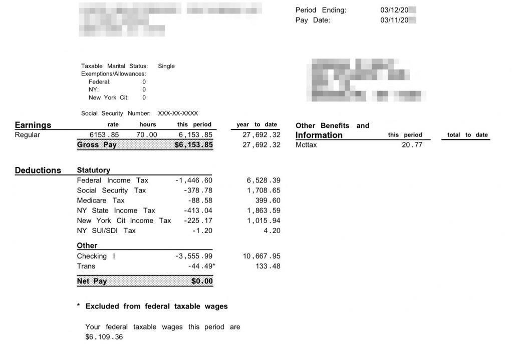Sui Tax Rate 2020 New York TAXP